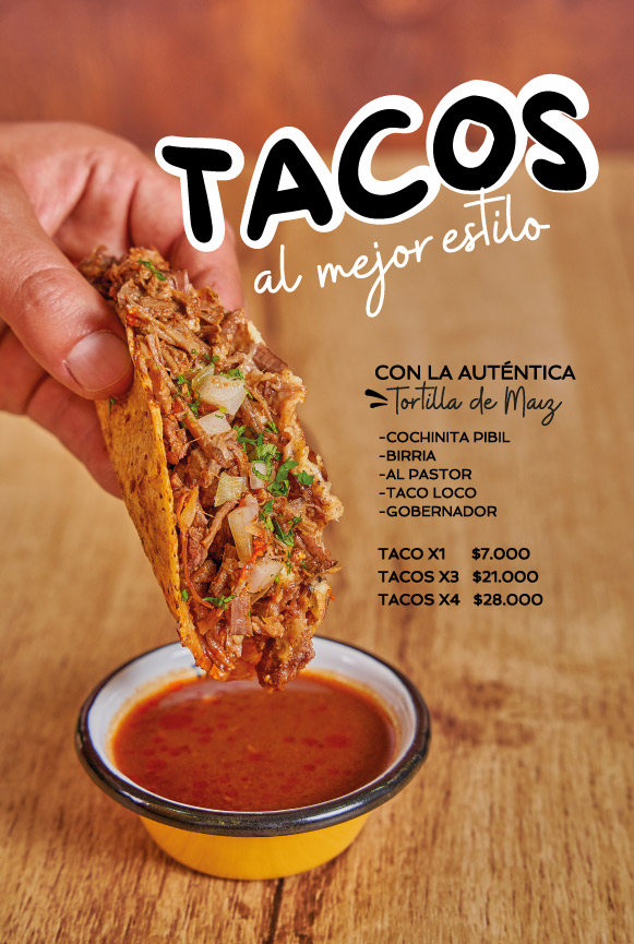 MENU - Taco Loco Restaurante